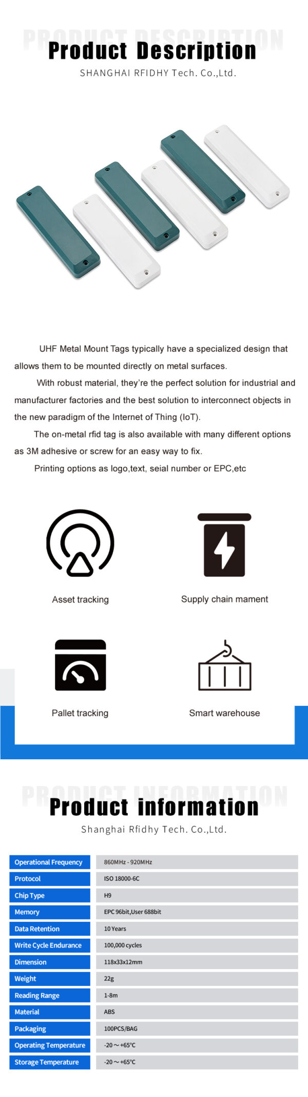 ABS TAGS | RFID Tags offer fantastic solutions for Industry